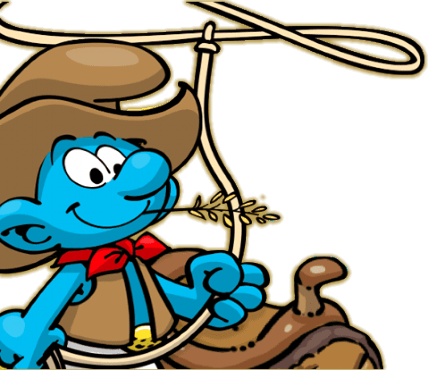 Free Png Download Cowboy Smurf Png Images Background - Cowboy Smurf ...
