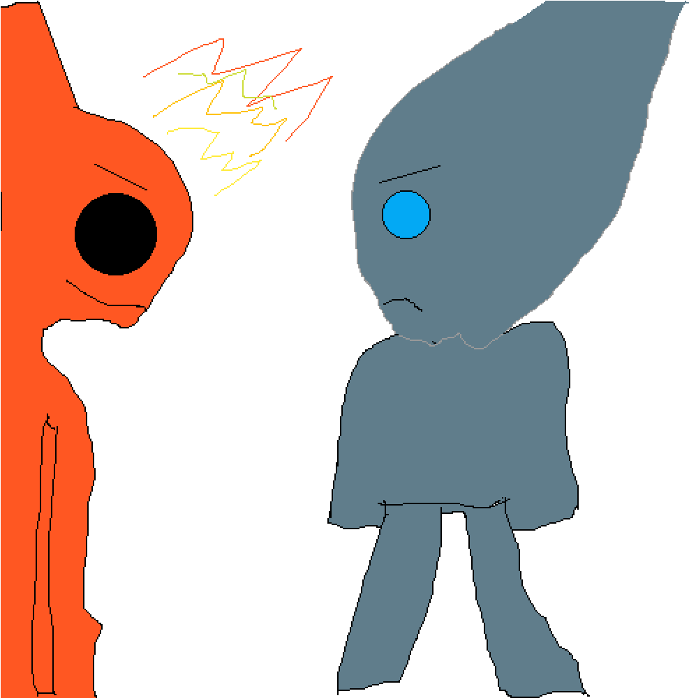 Fire Vs Ice - Cartoon Clipart - Full Size Clipart (#3274077) - PinClipart