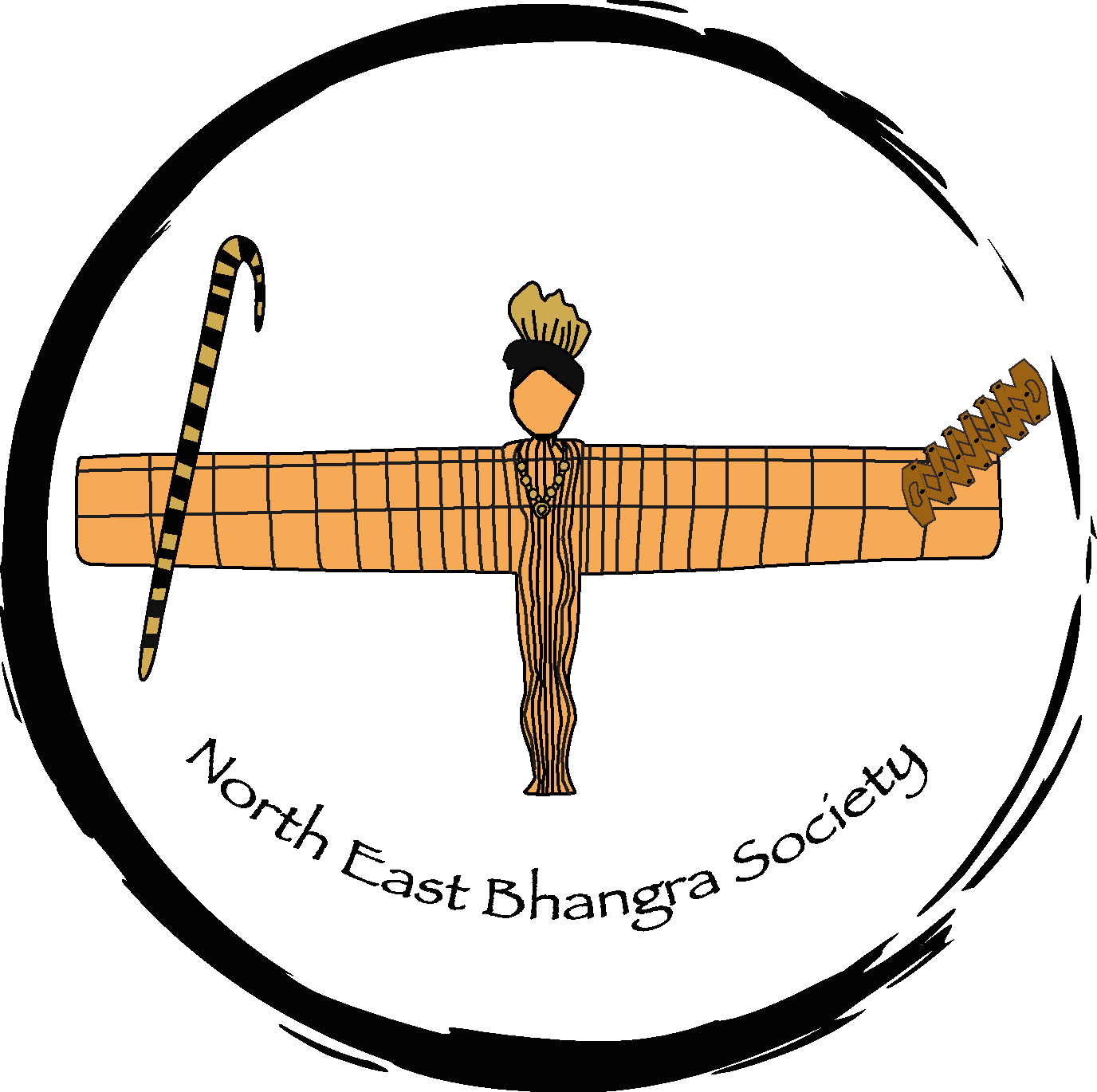 Bhangra Logo Clipart - Full Size Clipart (#3274235) - PinClipart