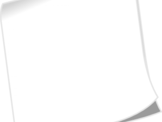 Note Clipart Blank - Paper - Png Download - Full Size Clipart (#3278638 ...