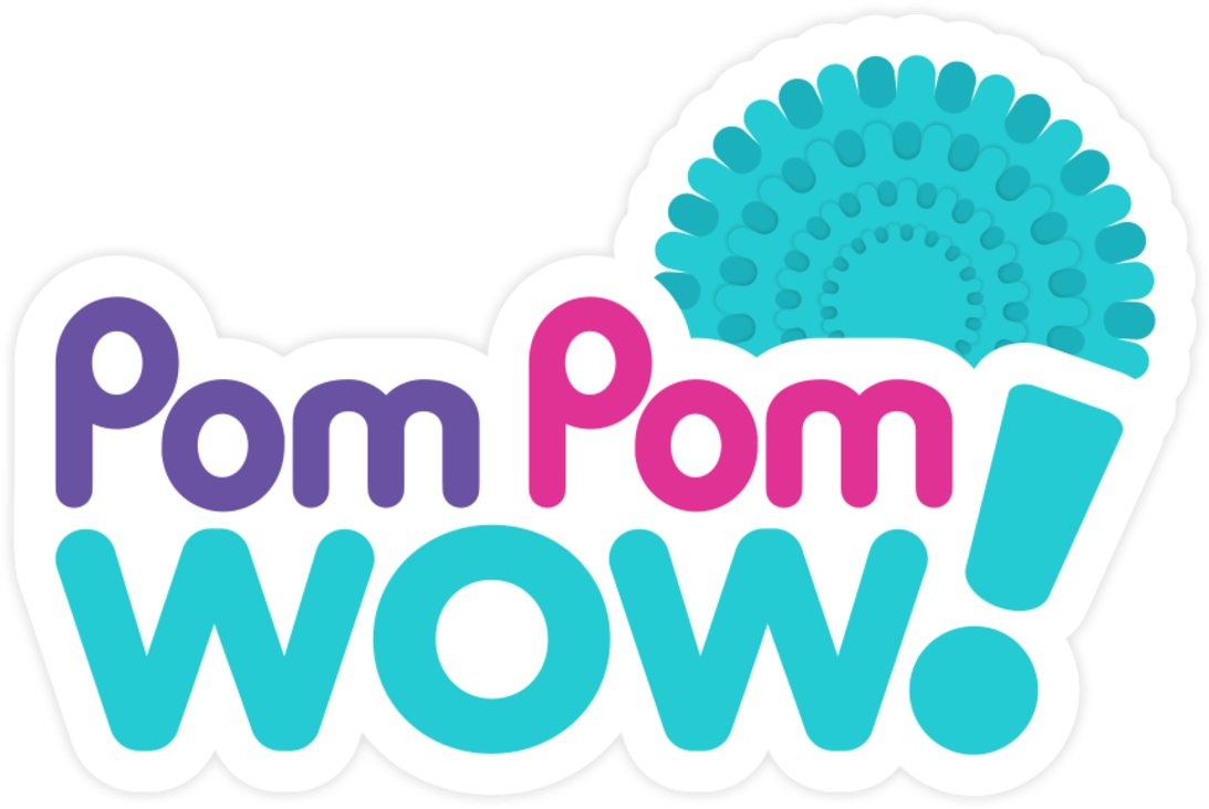 0 0pompomlogo - Pom Pom Wow Logo Clipart - Full Size Clipart (#3278916 ...