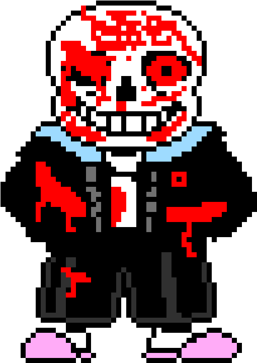 Download Murder Time Sans - Undertale Sans Pixel Art Clipart (#3279000 ...