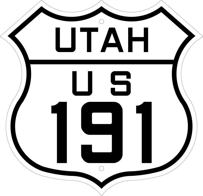 Us 191 Utah Clipart - Full Size Clipart (#3280557) - PinClipart