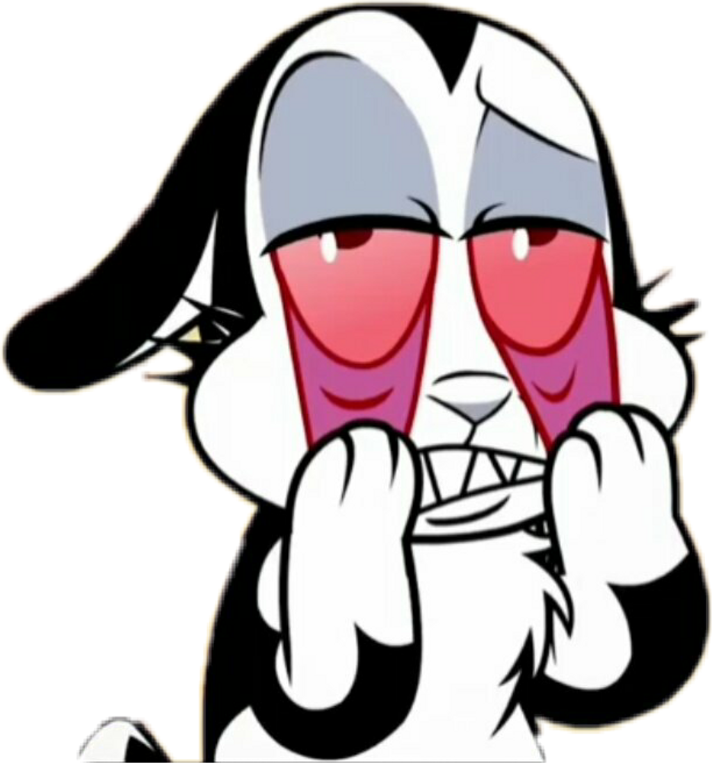 Bunnicula Sticker - Cartoon Clipart - Full Size Clipart (#3282422 ...