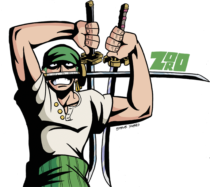 Episode 221, “roronoa Zoro” - Cartoon Clipart - Full Size Clipart ...