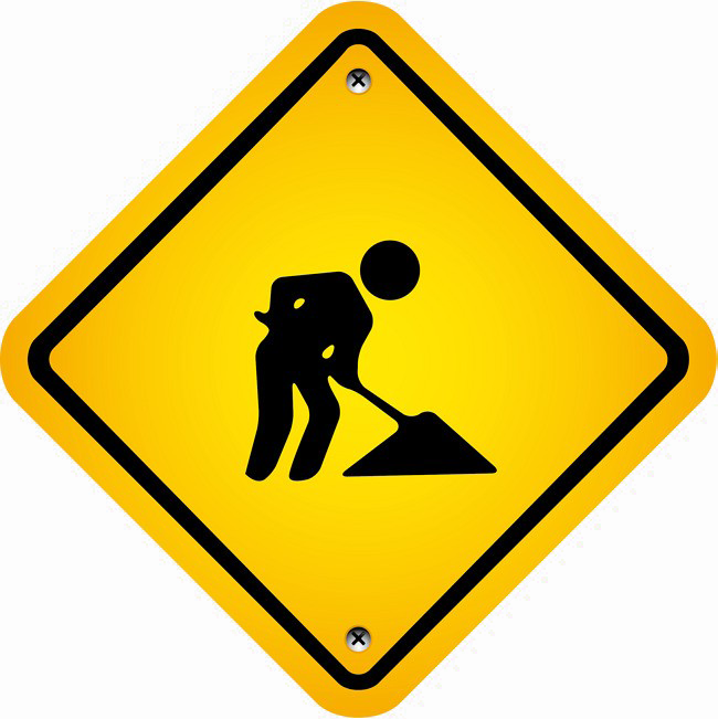 Construction Sign Free Transparent Image Hd - Traffic Sign Clipart ...
