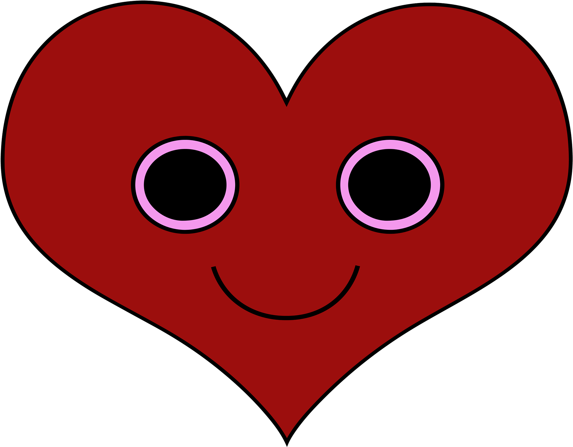 Heart With Envelopedownload Now Heart With Face Heart Clipart - Full ...