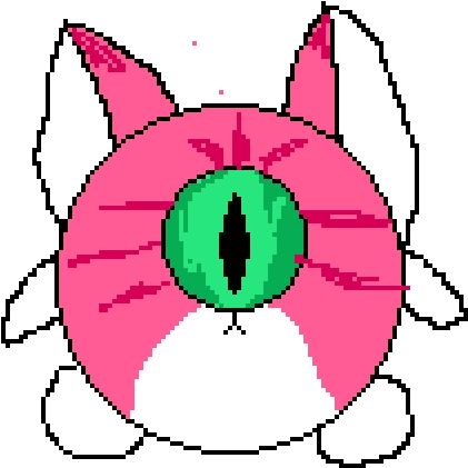 Cyclops Cat Clipart - Full Size Clipart (#3288590) - PinClipart