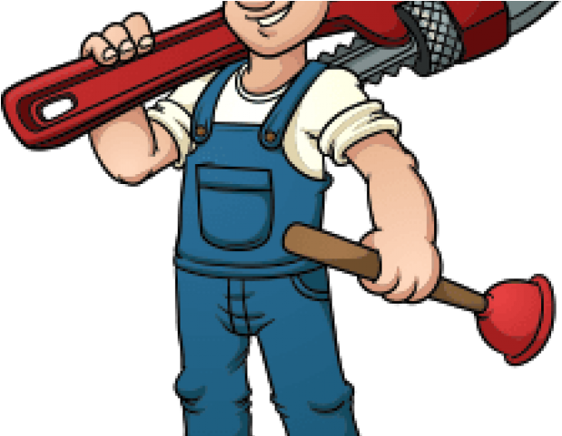 Download Plumber Clipart Plummer - Cartoon Plumber - Png Download ...