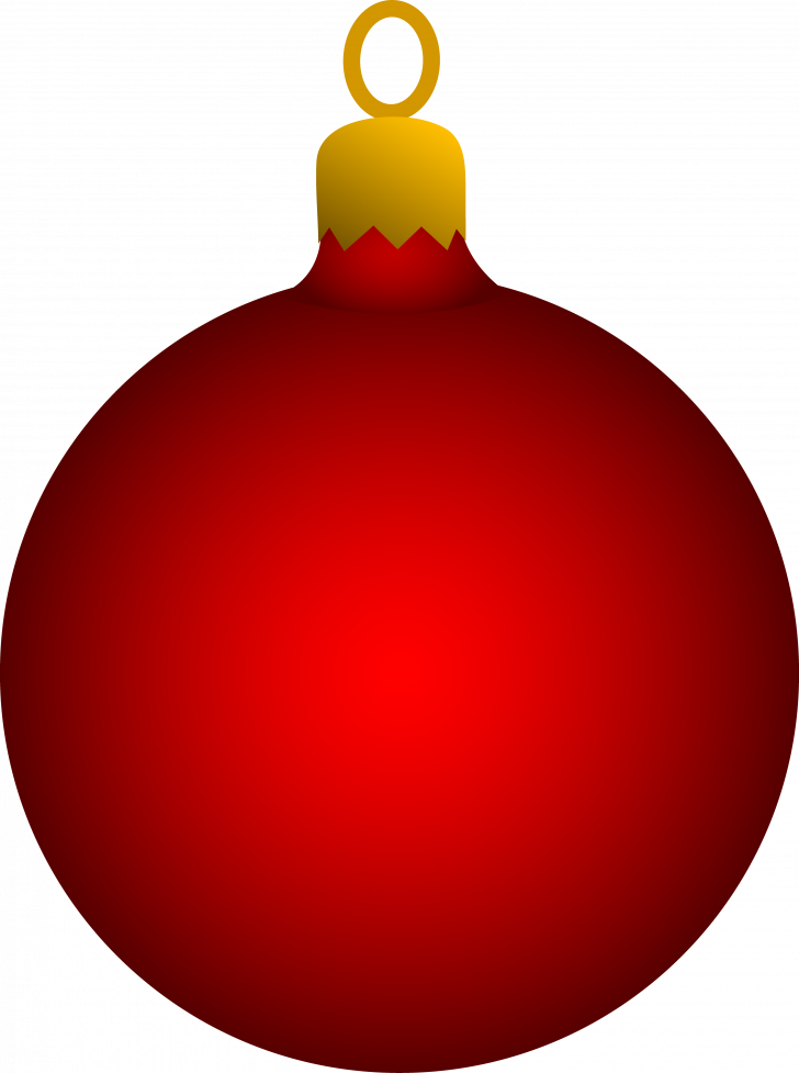 Red Ball Ornament Clipart at Palmer Ellerbee blog