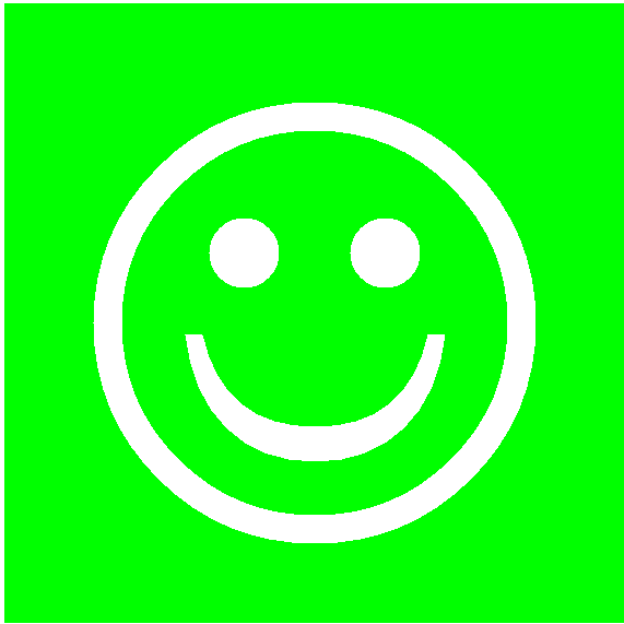Smiley Vert Simple Face - Smiley Clipart - Full Size Clipart (#3293049 ...