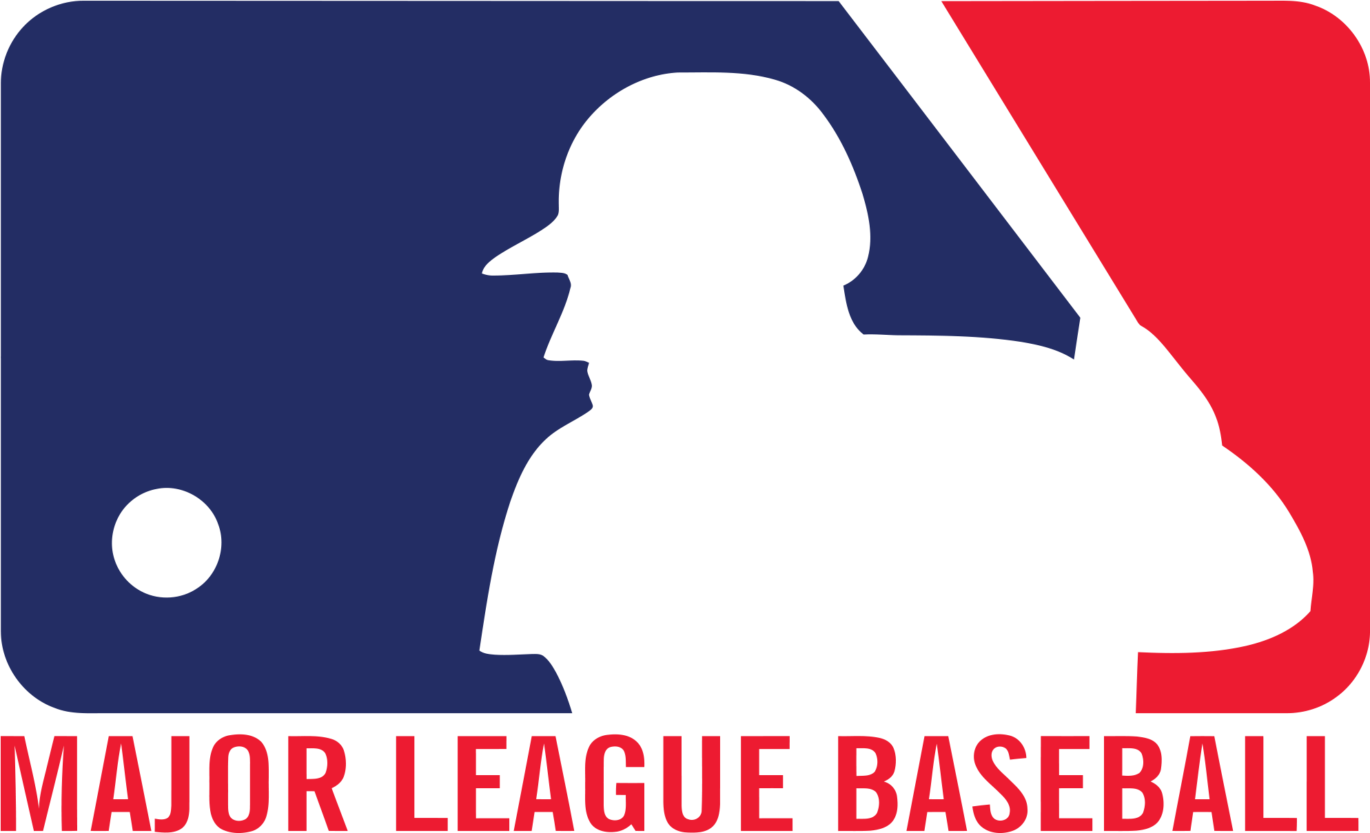 Mlb - Major League Baseball Logo Svg Clipart - Full Size Clipart ...