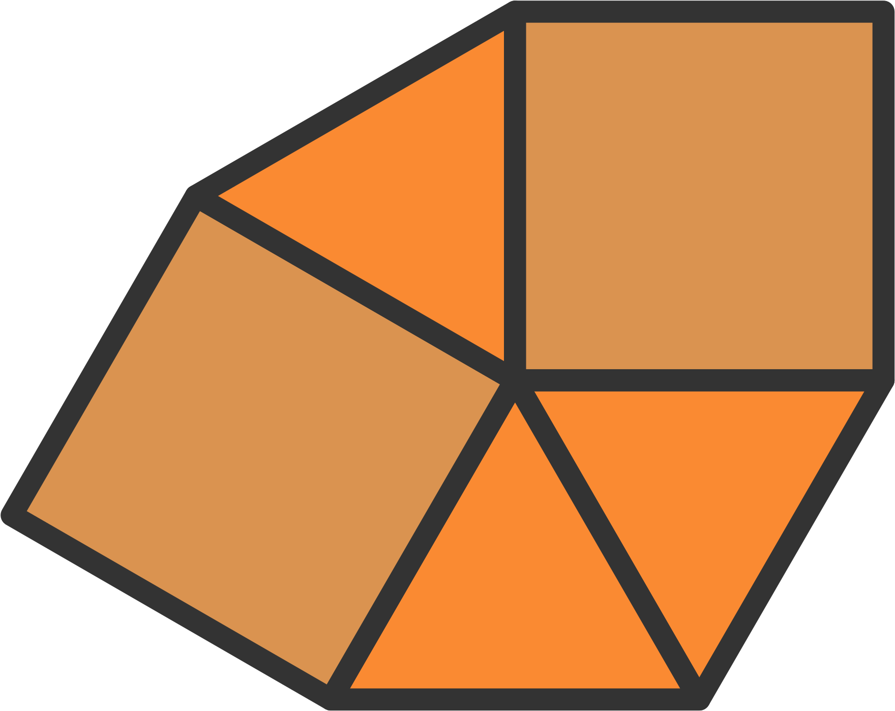 Open - Three Regular Polygons At A Vertex Clipart - Full Size Clipart ...