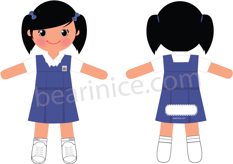 School Doll - Chij Secondary (toa Payoh) Clipart - Full Size Clipart ...