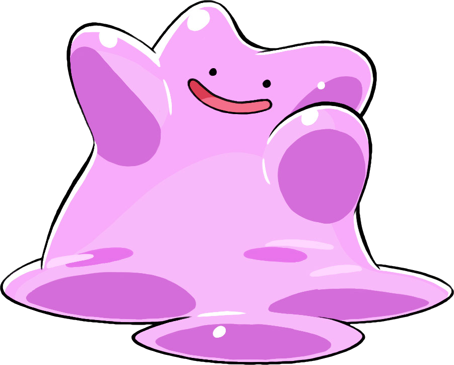 Download Pokemon Clipart Pink Free For Download On Rpelm For - Ditto ...