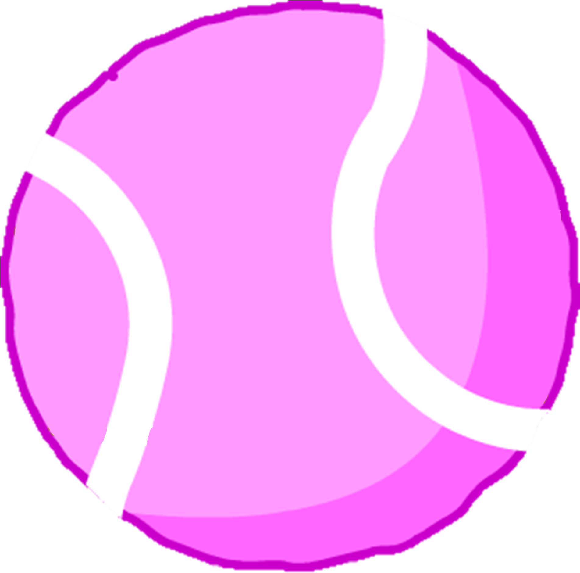 Tennis Ball Clipart Pink - Pink Tennis Balls Clip Art - Png Download ...