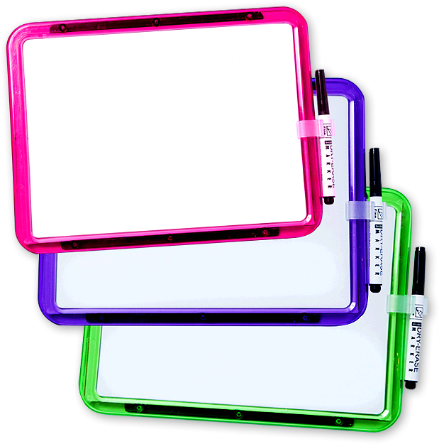 Markers Clipart Mini Whiteboard - Dry Erase Board Png Transparent Png ...