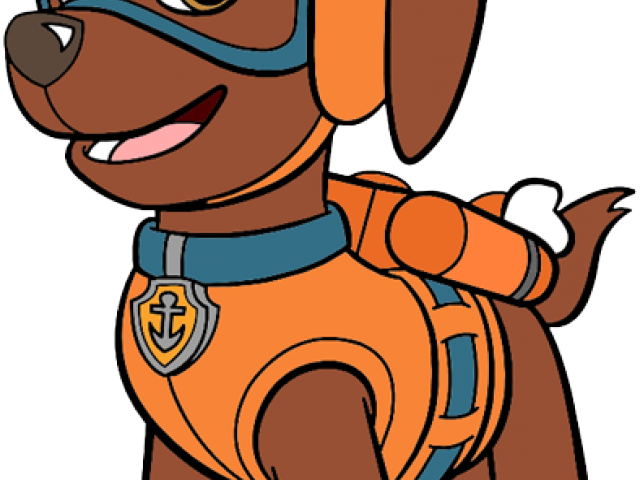 Number Clipart Paw Patrol - Drawing Zuma Paw Patrol - Png Download ...