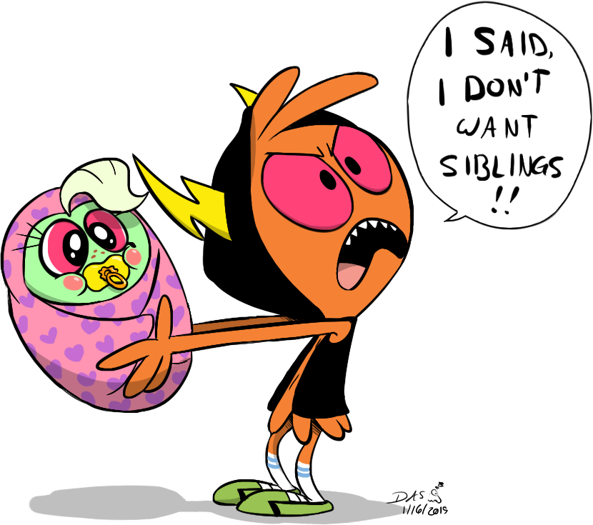 Junior Can Be A Little Selfish Sometimes - Cartoon Clipart - Full Size ...