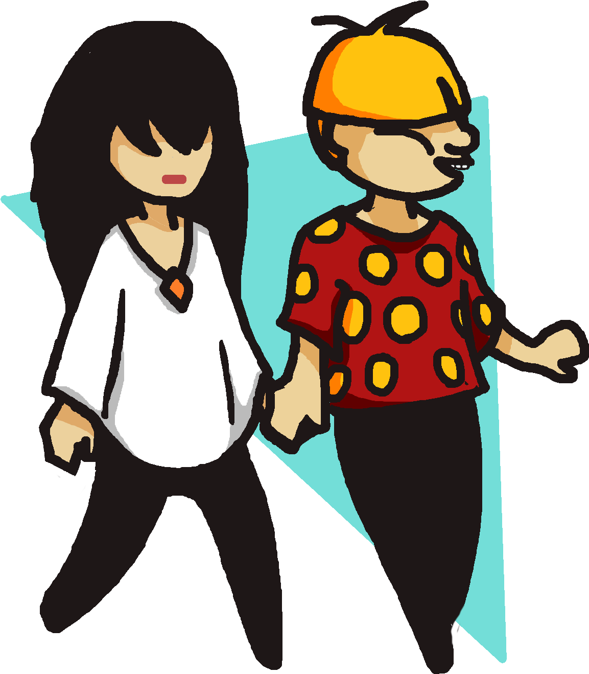 Lisa And Berny, I Guess - Lisa The Painful Berny Clipart - Full Size ...