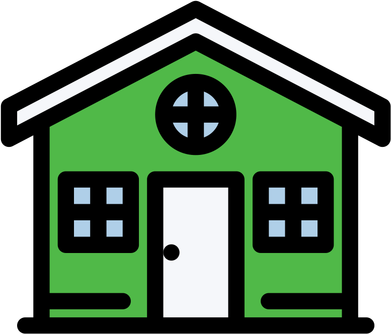 In-home Visit - House Clipart - Full Size Clipart (#3303553) - PinClipart