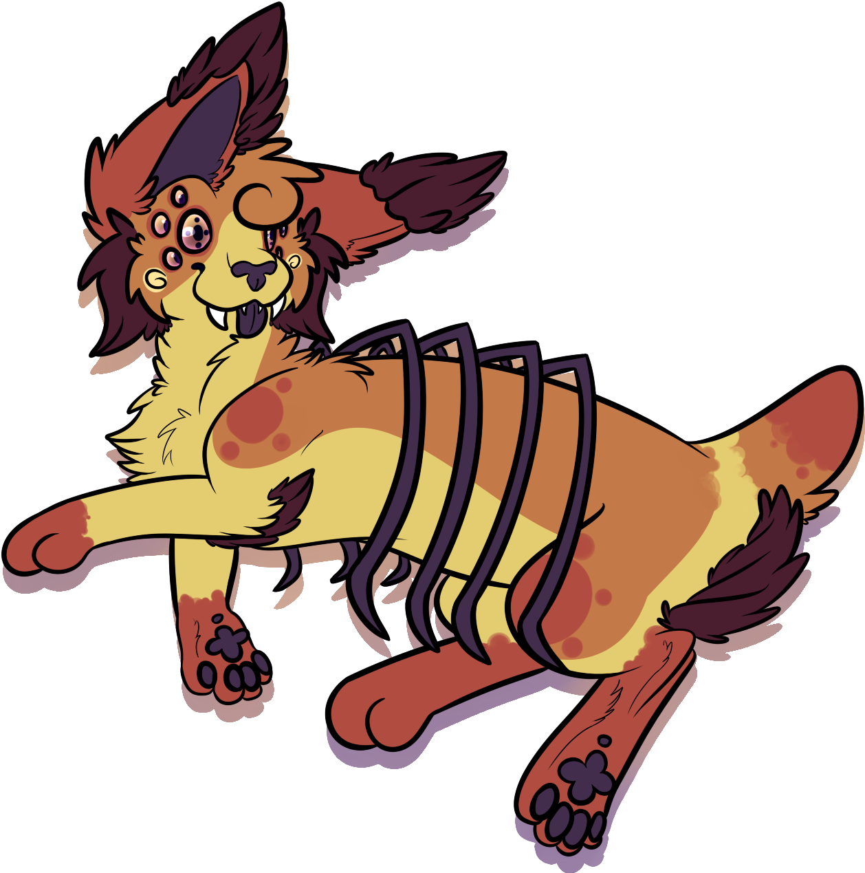 Spider Legs - Cartoon Clipart - Full Size Clipart (#3306804) - PinClipart