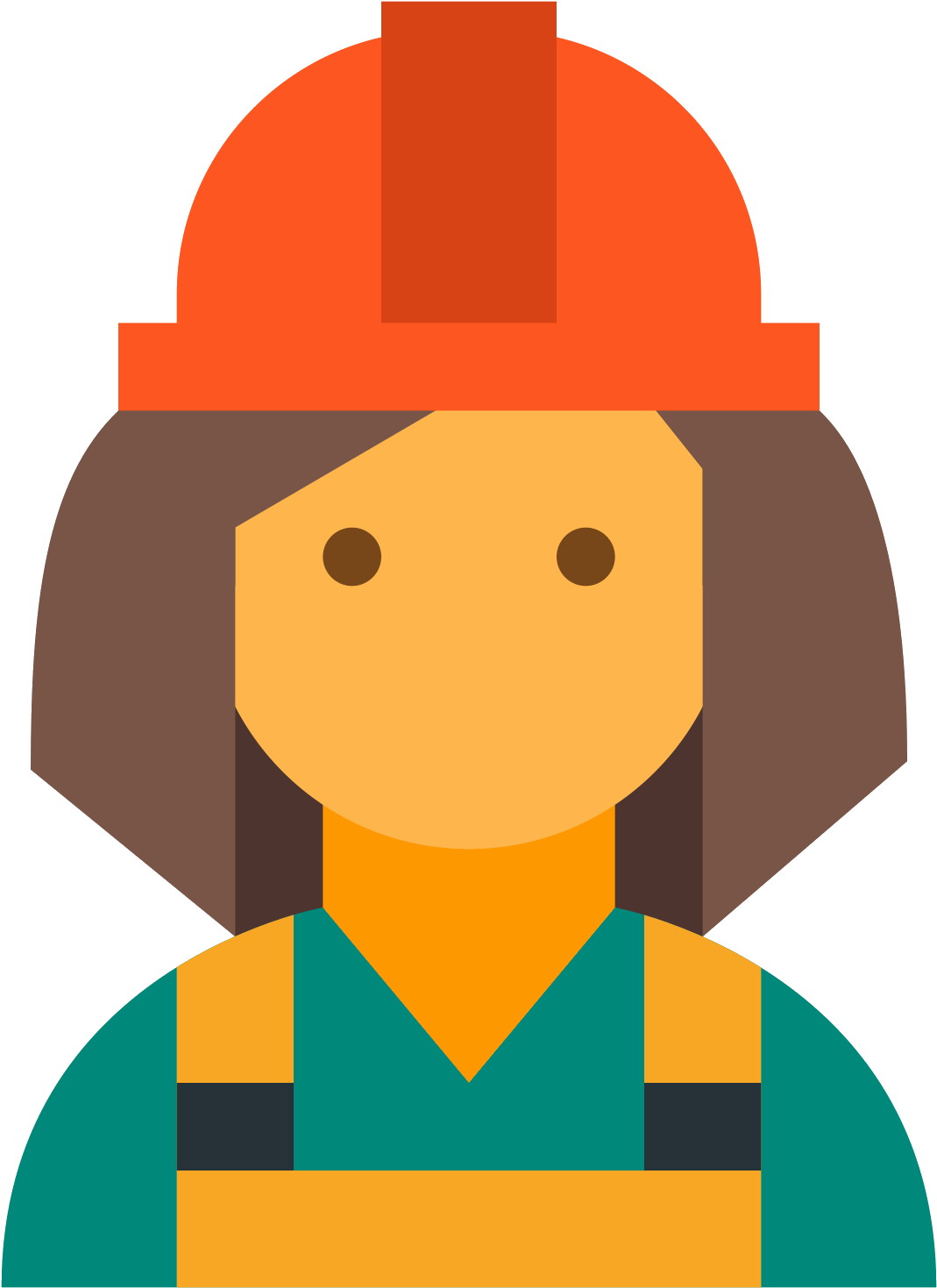 Female Worker Icon Clipart - Full Size Clipart (#3312725) - PinClipart