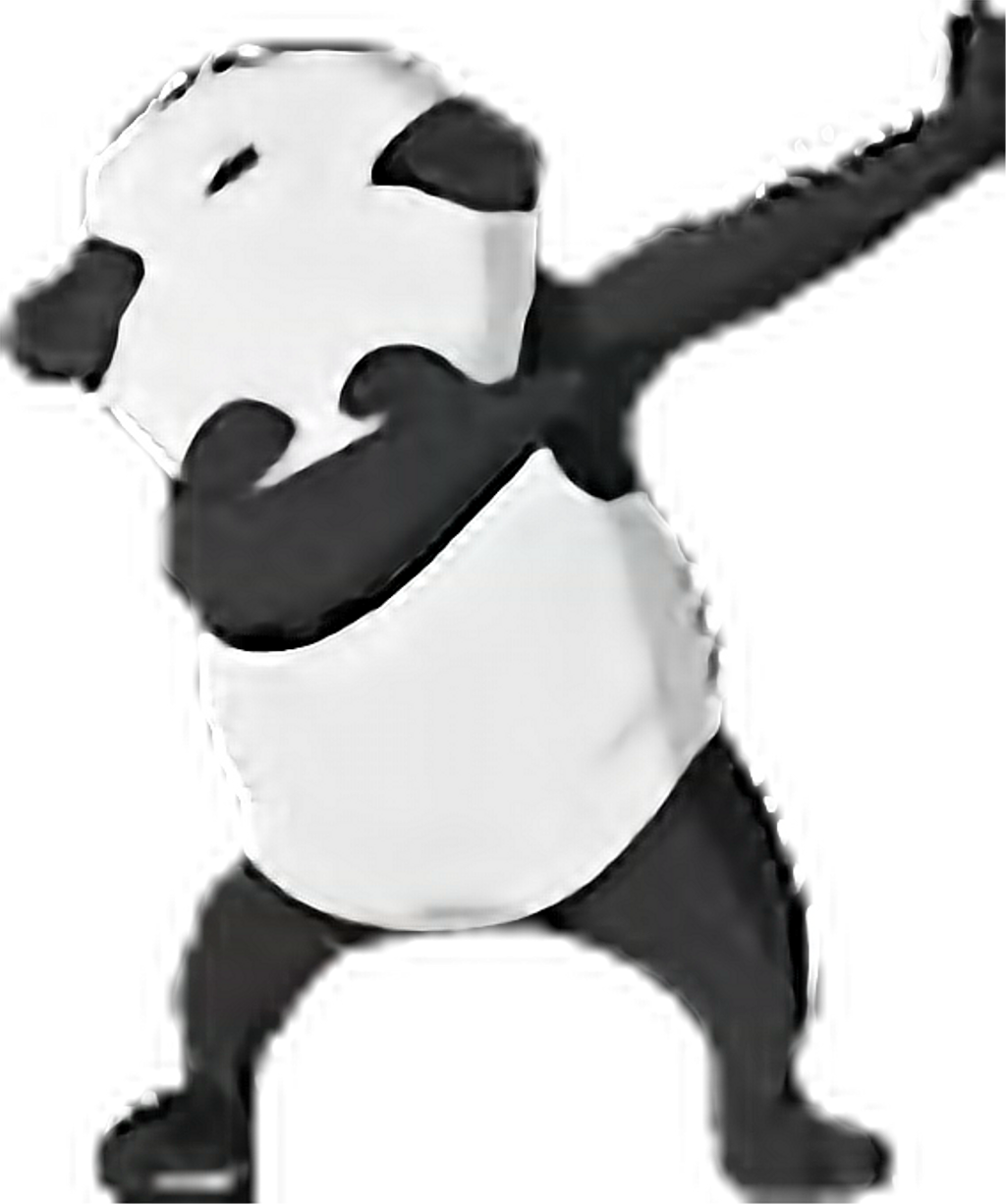 Panda Dab Clipart - Full Size Clipart (#3314215) - PinClipart