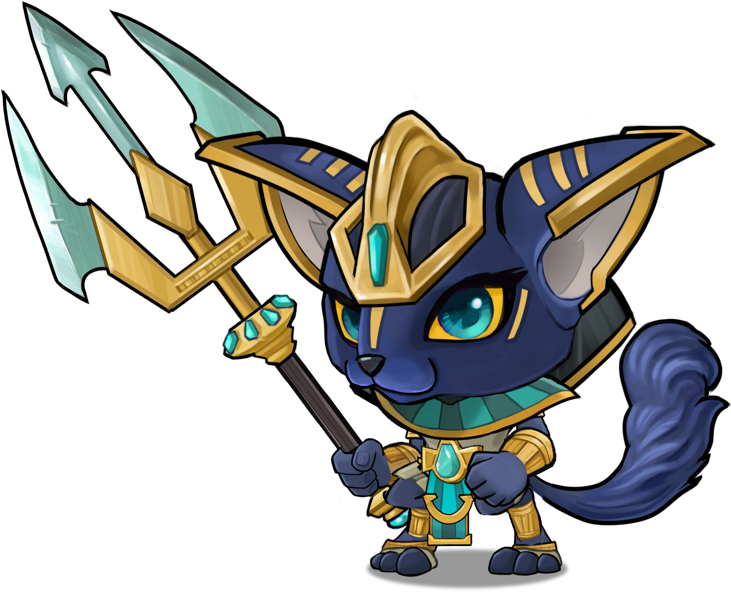 Trident Sekhma - Cartoon Clipart - Full Size Clipart (#3314802 ...