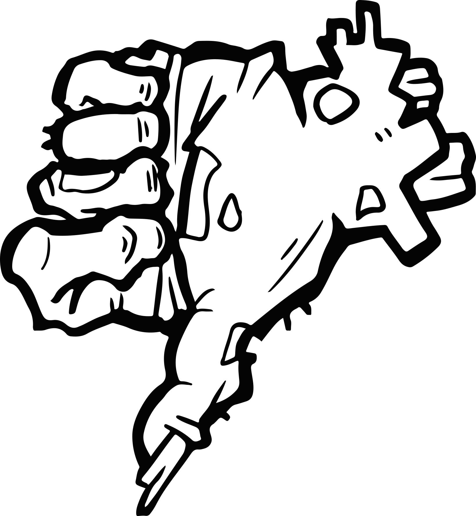 From Twd Our World/ Utah Walking Dead Group Too You're Clipart - Full ...