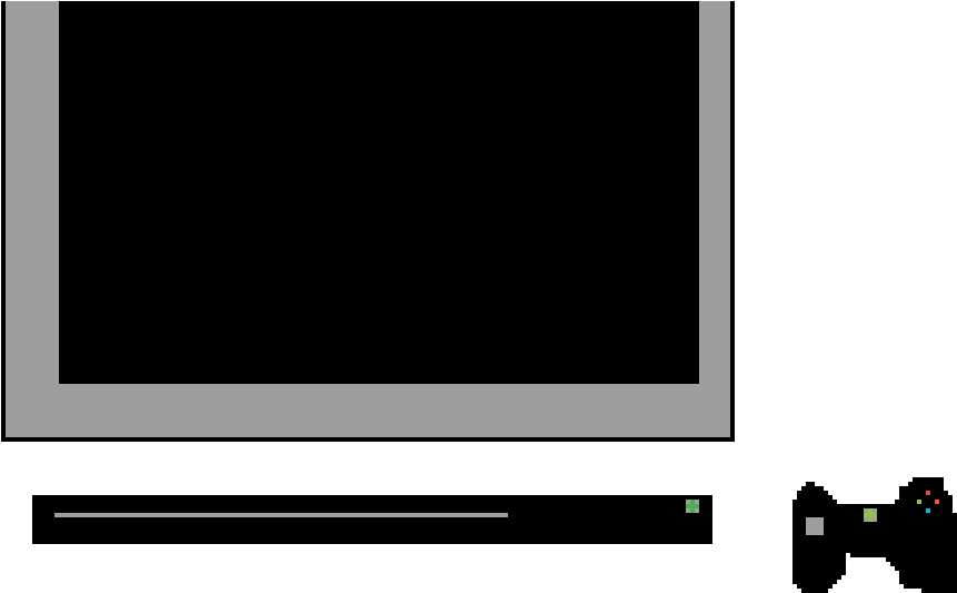 Xbox - Led-backlit Lcd Display Clipart - Full Size Clipart (#3316312 ...