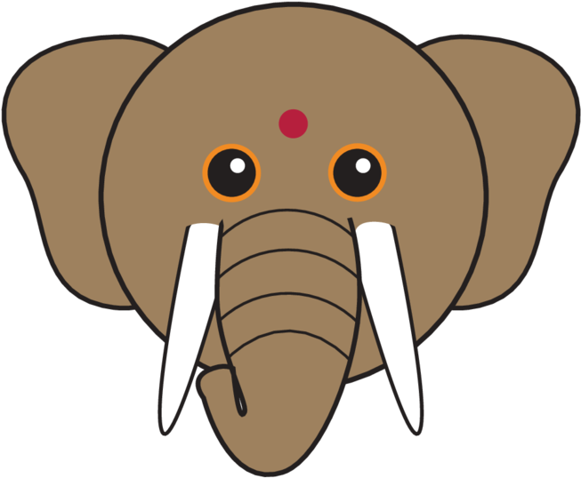 Animaru Asian Elephant - Indian Elephant Clipart - Full Size Clipart ...