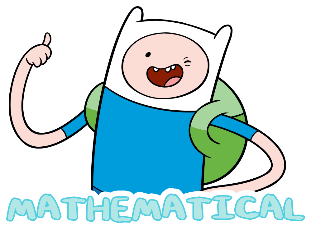 Adventure Time Mathematical - Mathematical Adventure Time Clipart ...