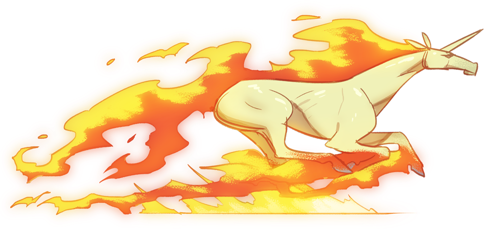 Download Rapidash, The Fastest Sprinter In The Pokemon World Clipart ...