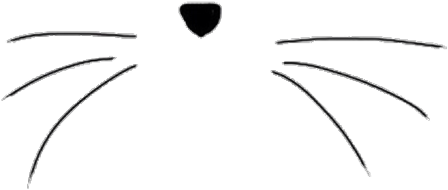 Report Abuse - Cat Ears And Whiskers Png Clipart - Full Size Clipart ...