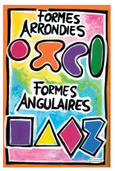 Download Affiche Formes Arrondies Et Angulaires - Affiche Arts Plastiques Clipart (#3321475 ...