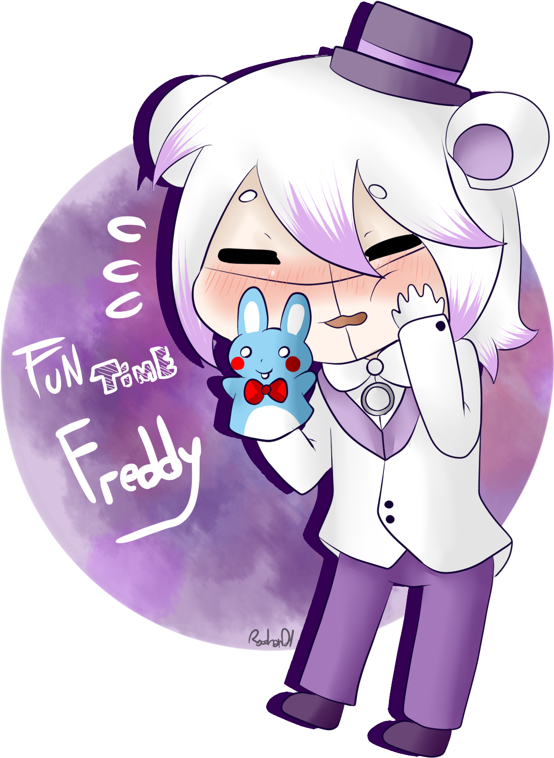 “3/3 Art Trades With @mana-chan Finiiishhh - Human Funtime Freddy ...