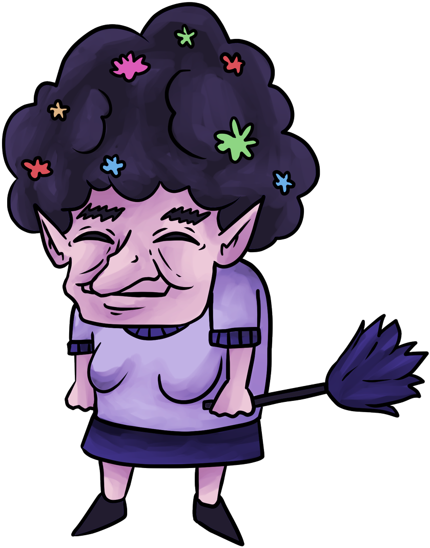 #dnd #druid #elf " - Cartoon Clipart - Full Size Clipart (#3328419 ...