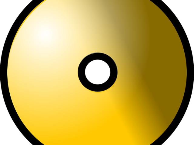 Download Compact Disc Clipart Cdr - Circle - Png Download (#3330544 ...