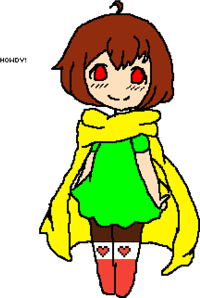 Story Swap Chara - Cartoon Clipart - Full Size Clipart (#3338511) - PinClipart