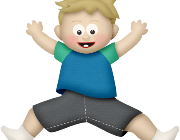 Kid Jumping Clip Art - Png Download - Full Size Clipart (#3340008 ...