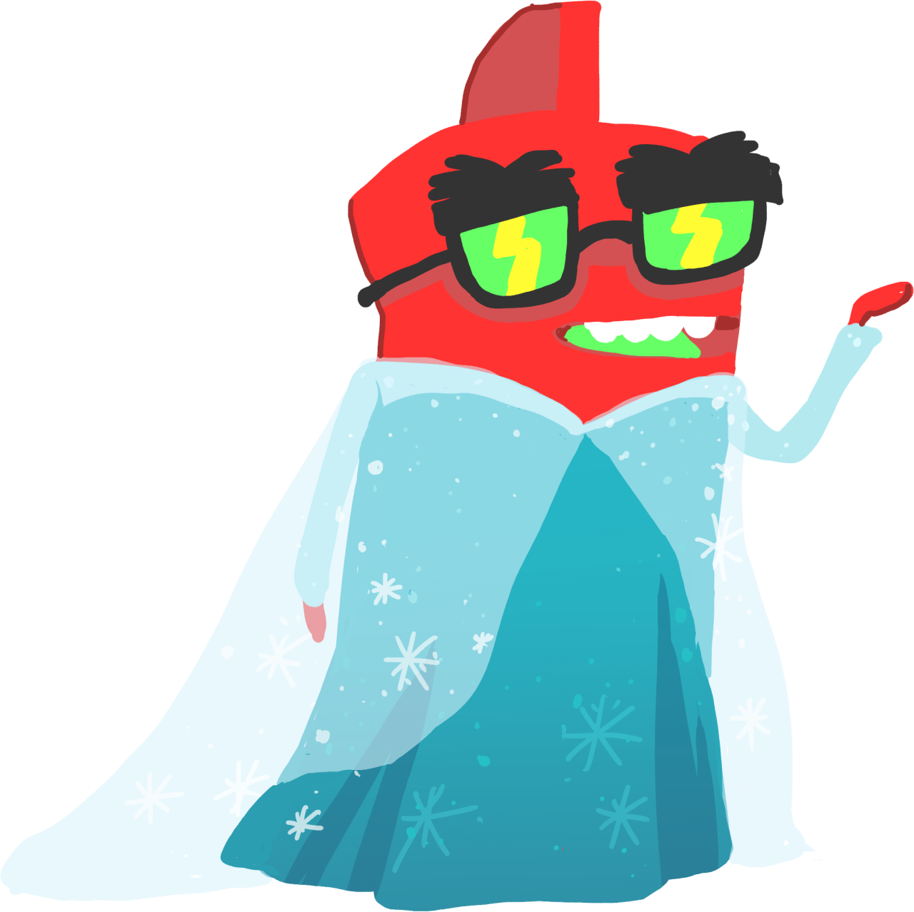 Do You Wanna Build A Snowman With Fredbot Check Out - Illustration ...