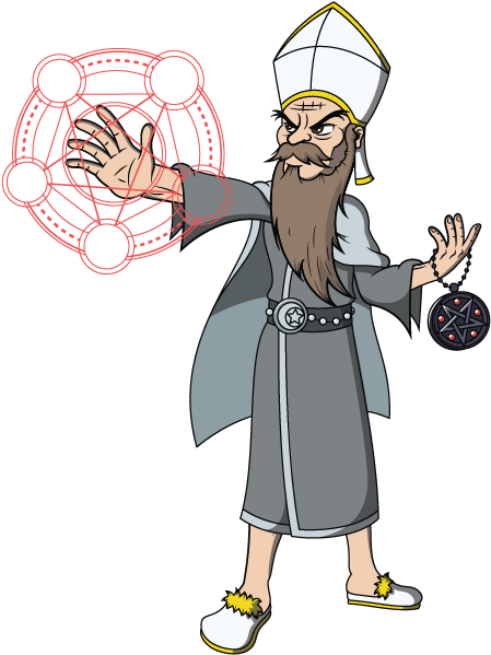 Mage • - Cartoon Clipart - Full Size Clipart (#3342480) - PinClipart