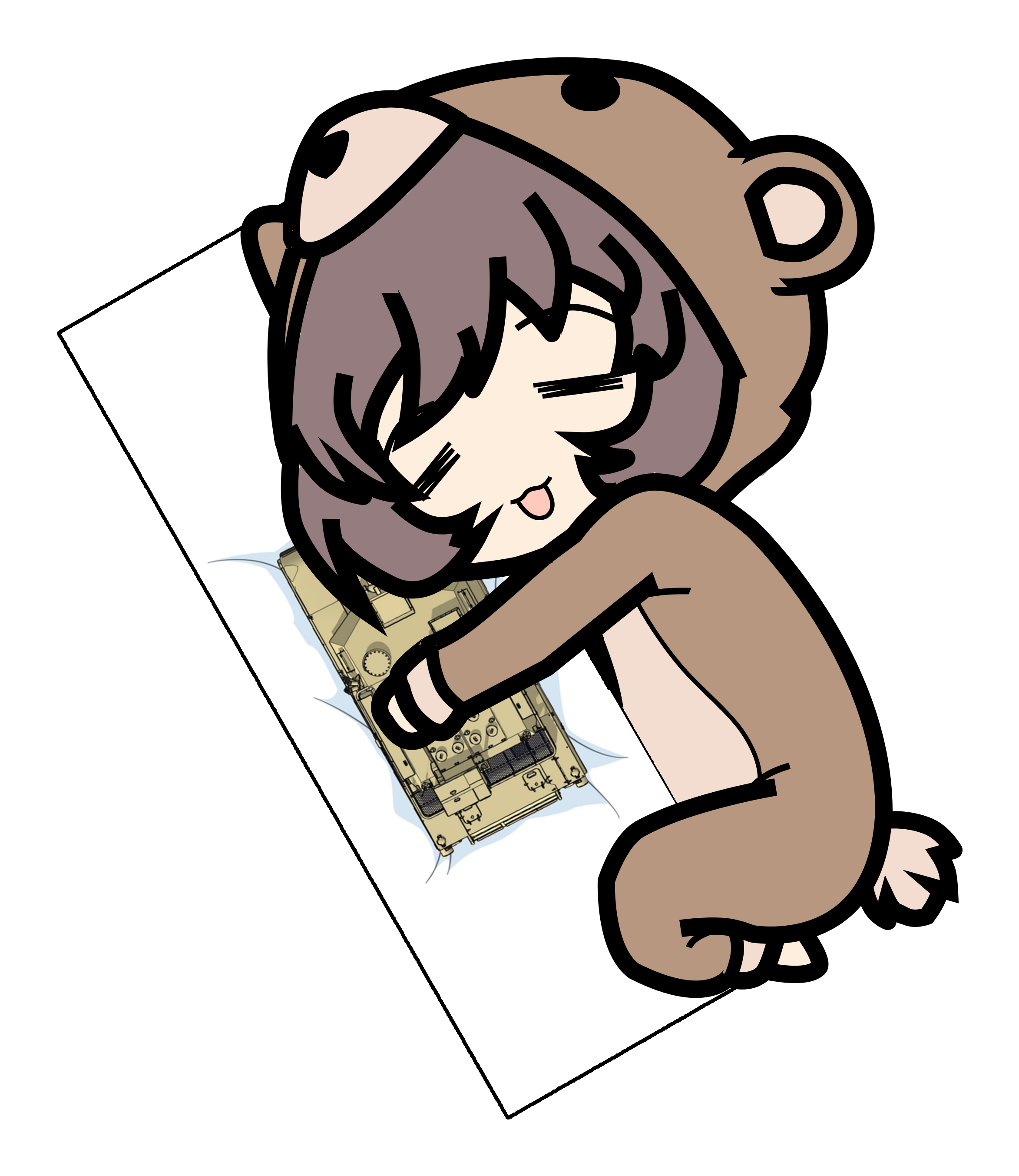 Daily Dose Of Fluff - Cartoon Clipart - Full Size Clipart (#3342920 ...