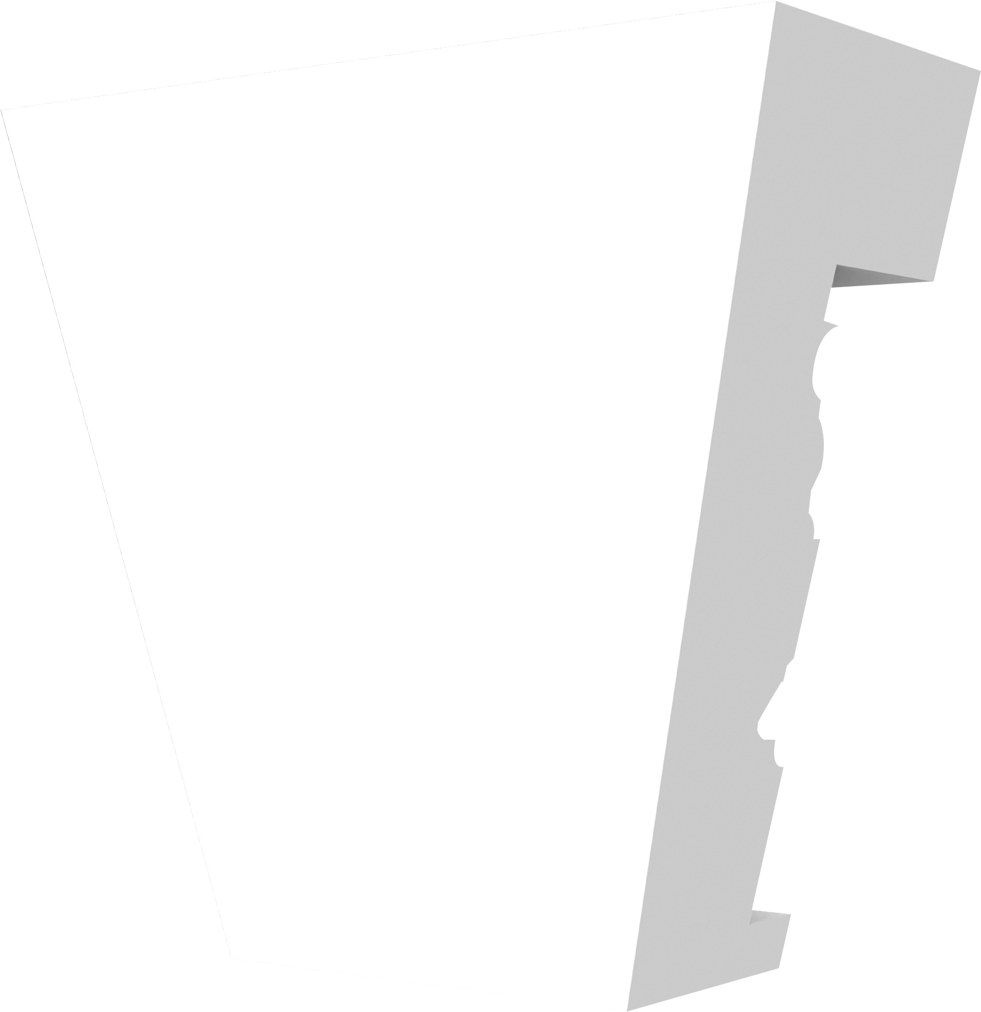 7072 - Shaped Keystone - Silhouette Clipart - Full Size Clipart ...