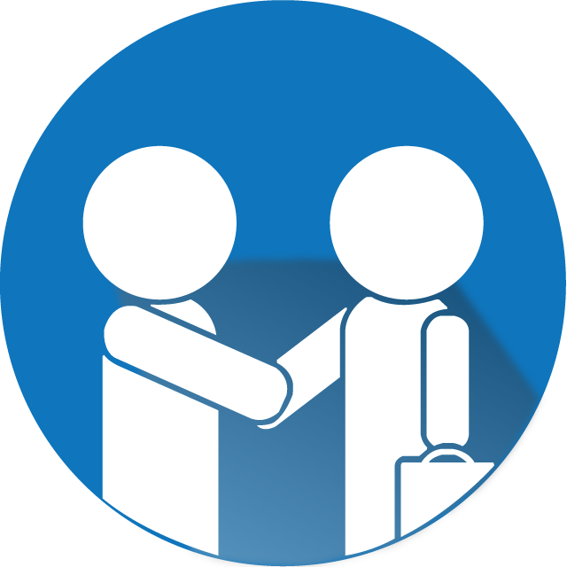 Customer Satisfaction Blue Icon Png Clipart - Full Size Clipart ...