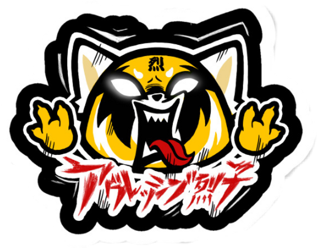 Aggretsuko Sticker - Aggretsuko Shirt Clipart - Full Size Clipart ...