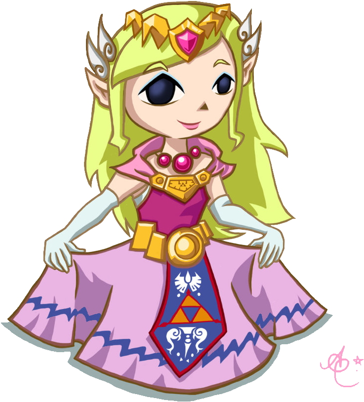 Zelda Curtsey - Doll Clipart - Full Size Clipart (#3355882) - PinClipart