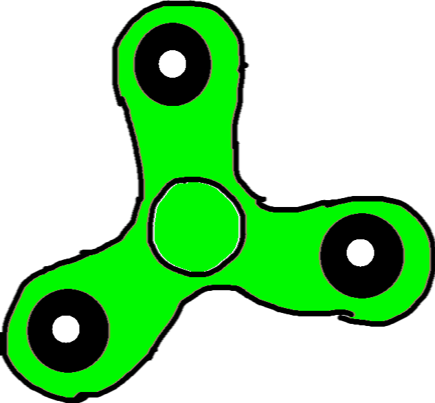 Fidget Spinner - Fidget Spinner Clipart - Full Size Clipart (#3361429 ...