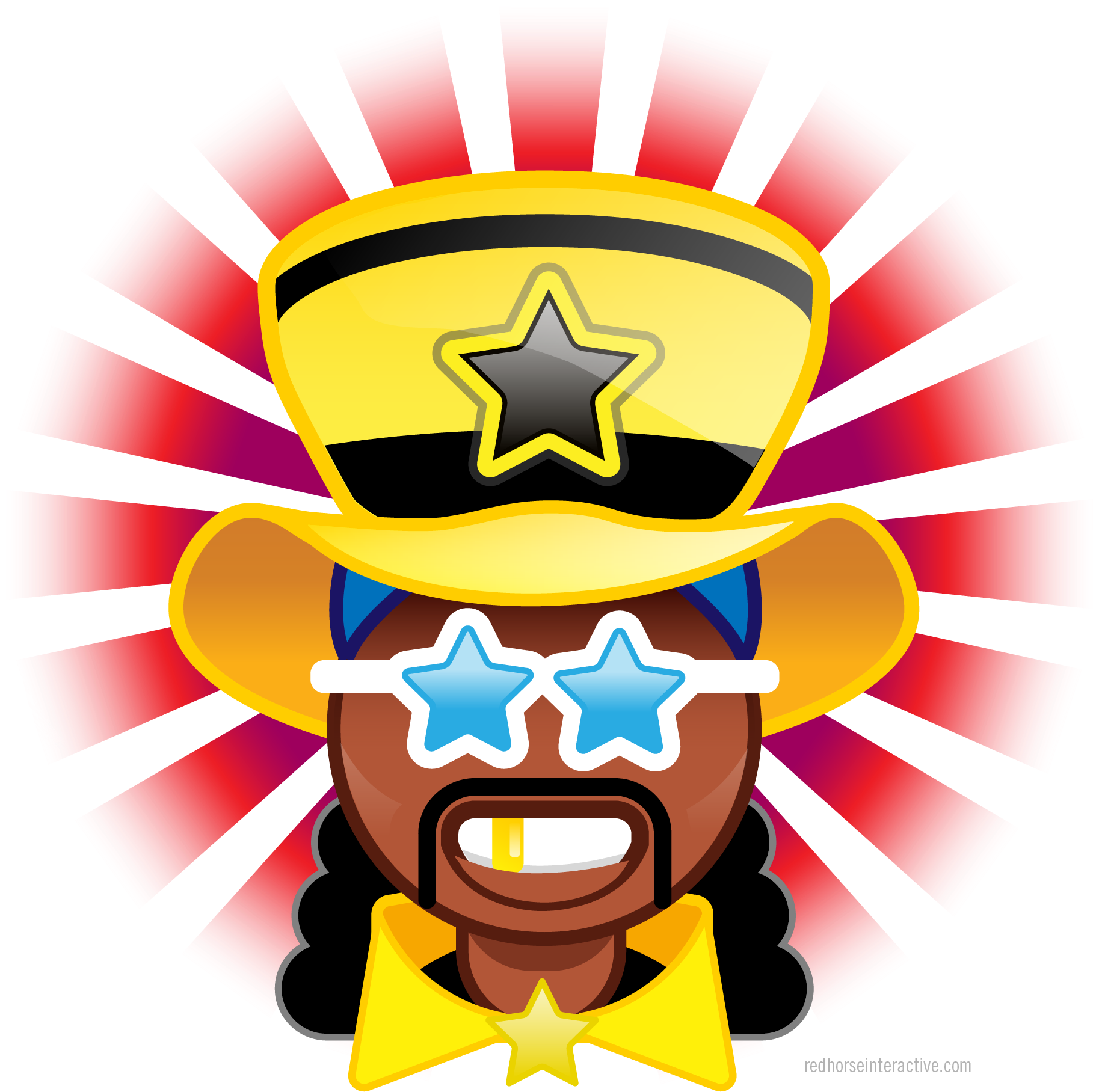 Bootsy Collins Emoji - Illustration Clipart - Full Size Clipart ...